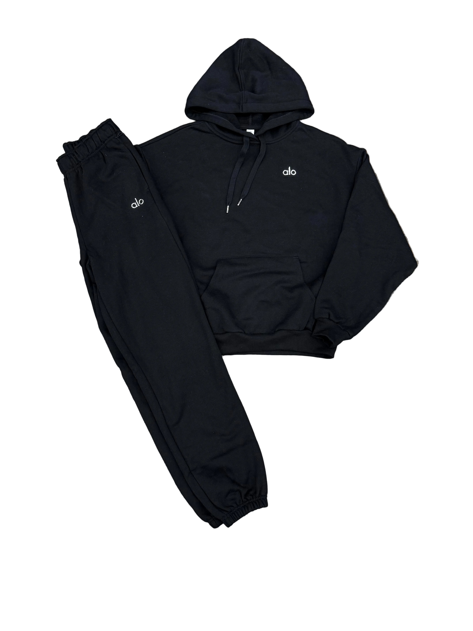 Alo Accolade Sweatsuit - (Straight Leg) Black – That's OD